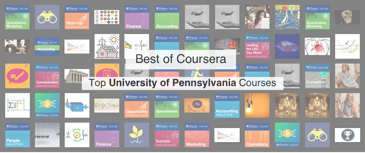 Top 68 Coursera University of Pennsylvania courses by Reddit Upvotes ...