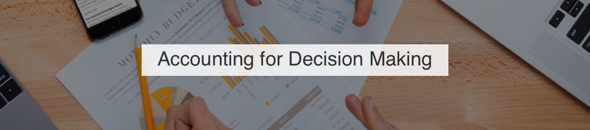 Reddit comments on "Accounting for Decision Making" Coursera course | Reddsera