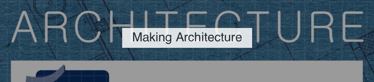 Reddit comments on "Making Architecture" Coursera course | Reddsera