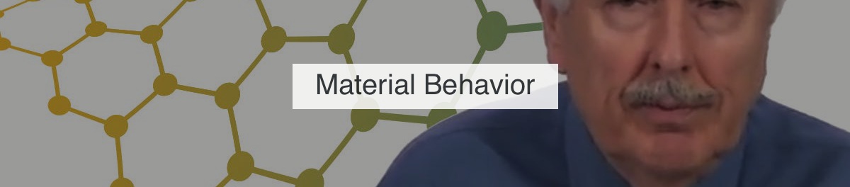 Reddit comments on "Material Behavior" Coursera course | Reddsera