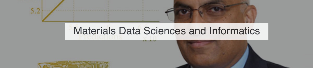 Reddit comments on "Materials Data Sciences and Informatics" Coursera course | Reddsera