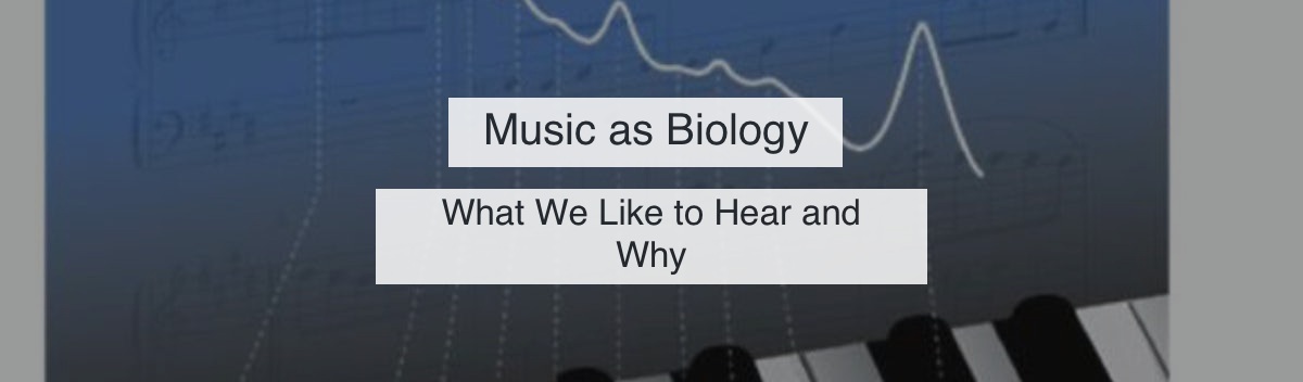 Reddit comments on "Music as Biology" Coursera course | Reddsera