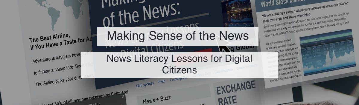 Reddit comments on "Making Sense of the News" Coursera course | Reddsera
