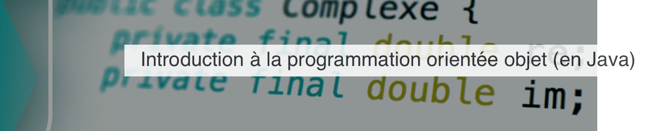 Reddit comments on "Introduction à la programmation orientée objet (en Java)" Coursera course ...