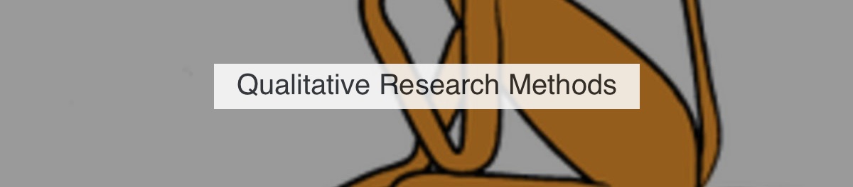 Reddit comments on "Qualitative Research Methods" Coursera course | Reddsera