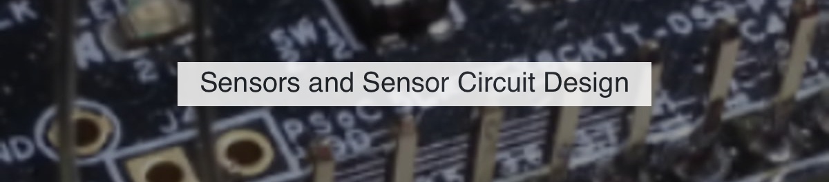 Reddit comments on "Sensors and Sensor Circuit Design" Coursera course ...