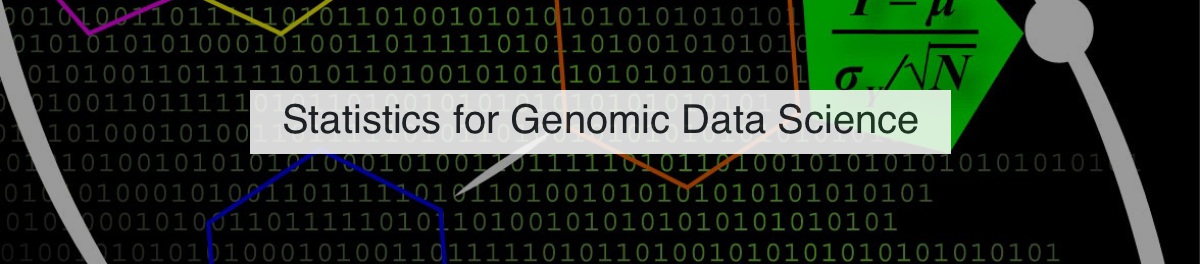 Reddit comments on "Statistics for Genomic Data Science" Coursera ...