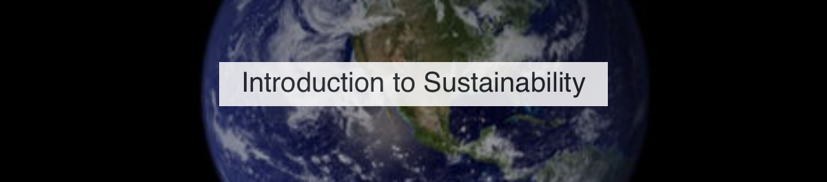 Reddit Comments On Introduction To Sustainability Coursera Course