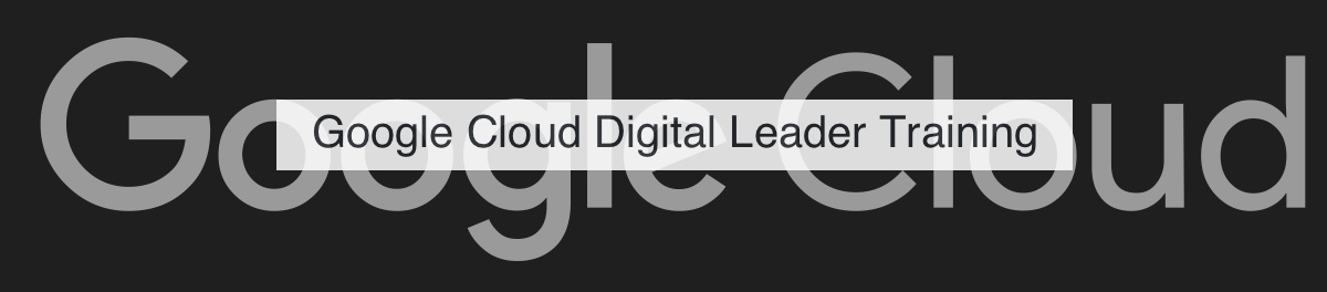 Reddit comments on "Google Cloud Digital Leader Training" Coursera ...