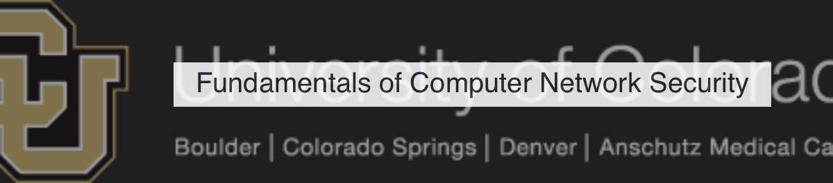 Reddit comments on "Fundamentals of Computer Network Security" Coursera course | Reddsera