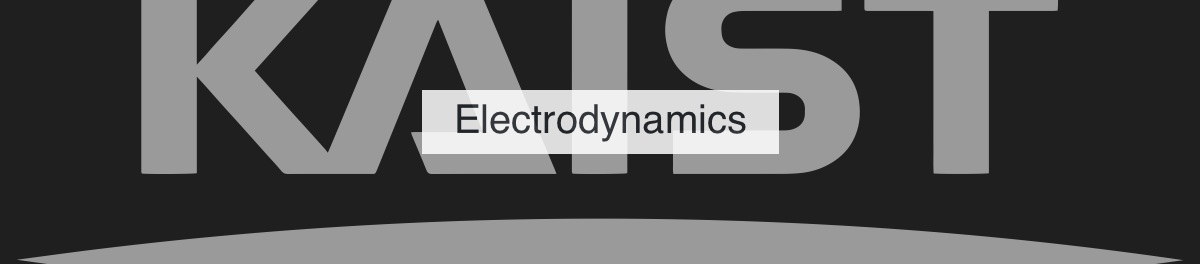 Reddit comments on "Electrodynamics " Coursera course | Reddsera